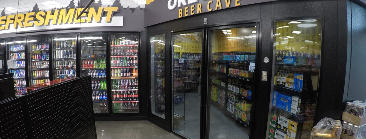 Jubitiz Convenience Store Beer Cave | Arctic Commercial Refrigeration, LLC